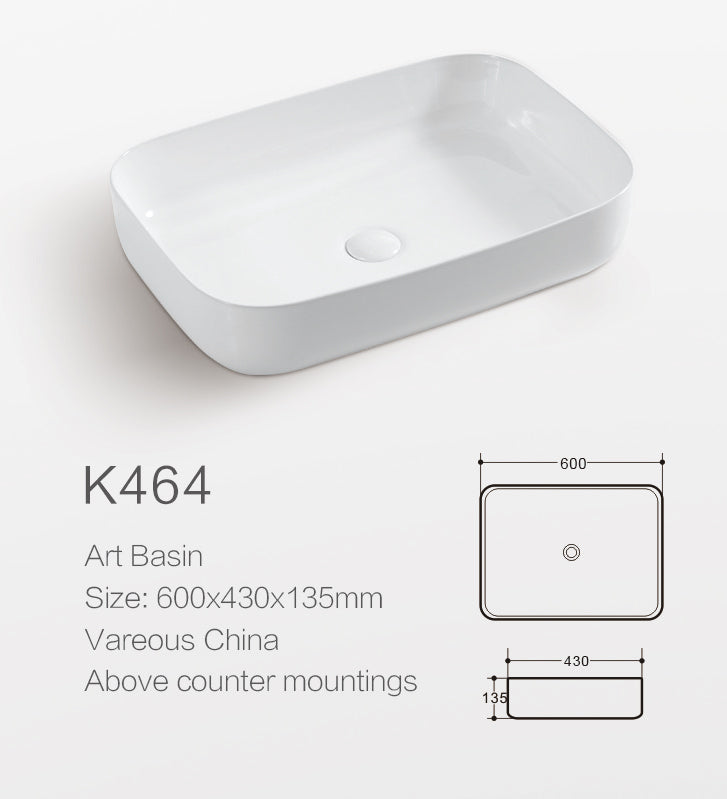 Vision Surface-mounted Basin – TREDEX